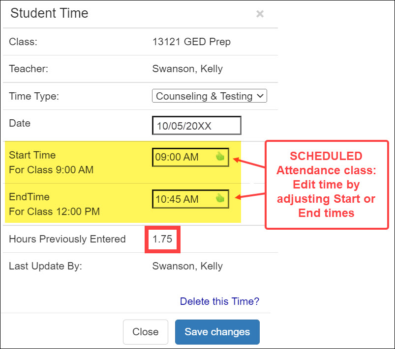 Edit or Delete Student Attendance – SiD Help Center